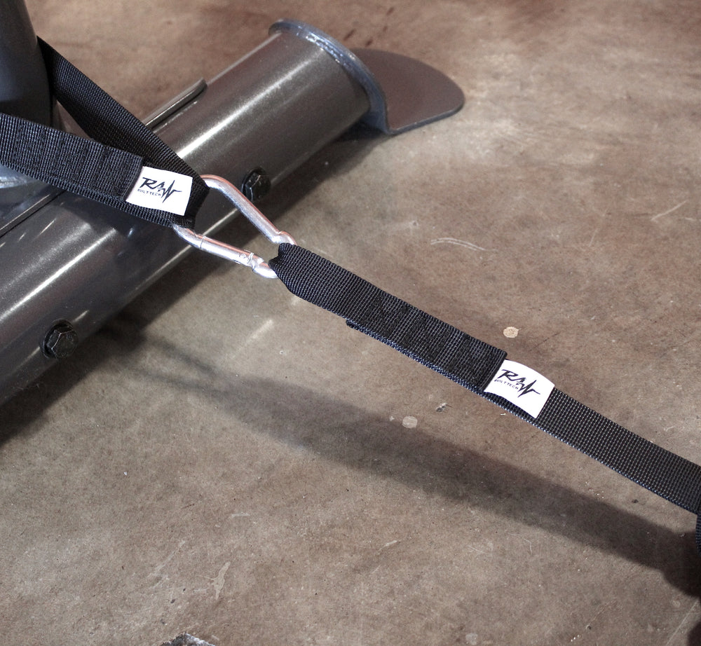 RAWBuiltTech Battle Rope Anchor Strap Kit - RAW Built Tech